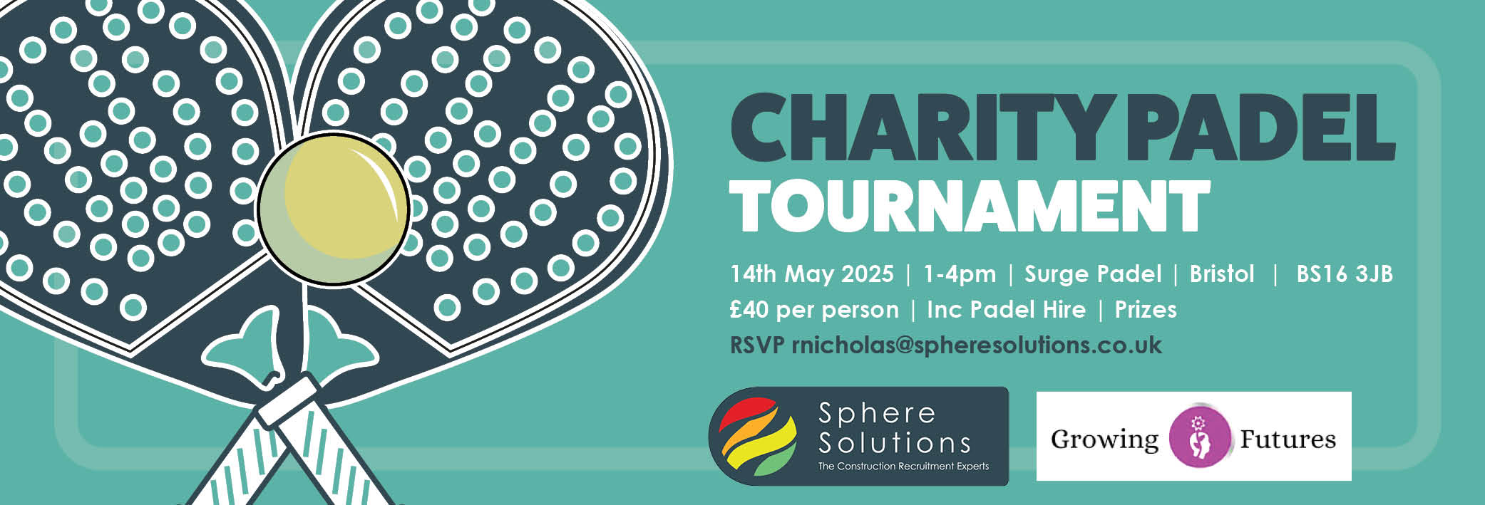 First-Ever Sphere Solutions Charity Padel Tournament | Support Growing ...